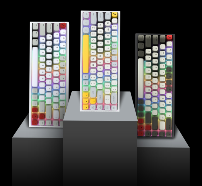 KBDFANS BELLA 75% Hot-swap MECHANICAL KEYBOARD DIY KIT - Gamingplanet.store