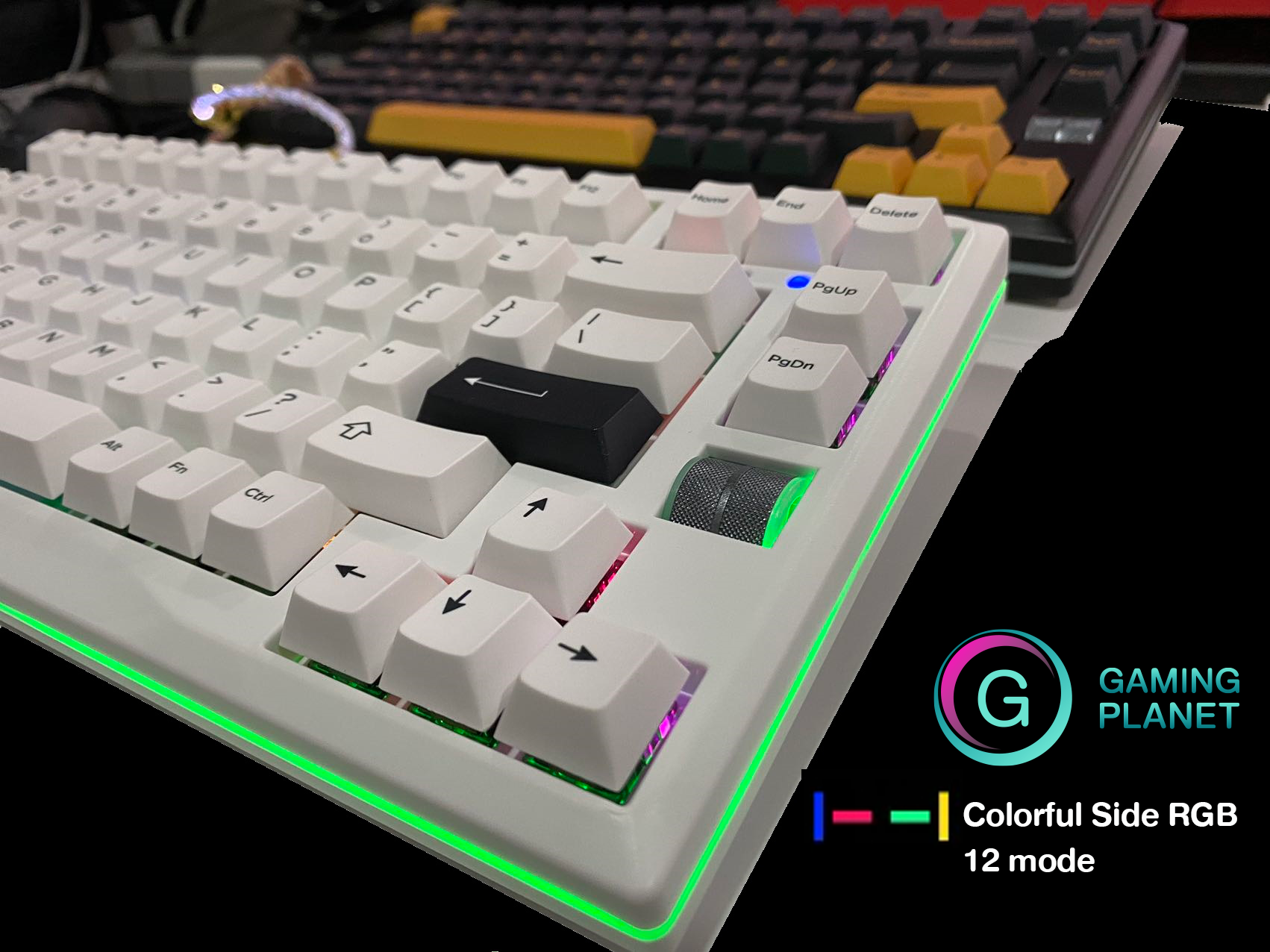 AFLION AFGP 82S KNOB WITH SIDE RGB 75% Wireless - Gamingplanet.store