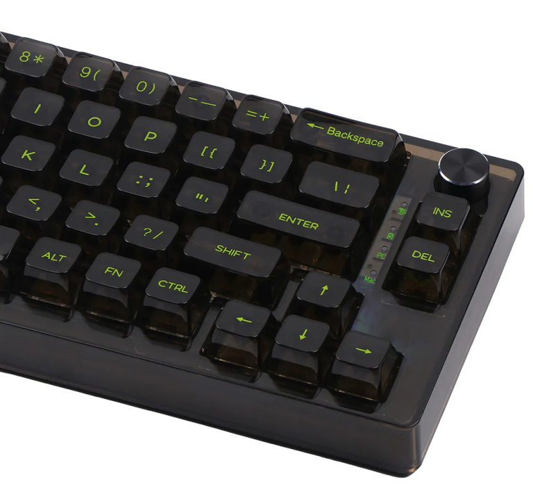 MechLands MC66 65% Hot Swappable 2.4Ghz/Bluetooth/USB-C Wired/Wireless ...