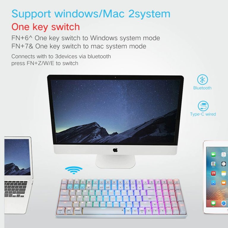 SKYLOONG GK96S LITE GASKET/Layout 96คีย์/มีให้เลือกไร้สาย(WIRELESS) 2 ...