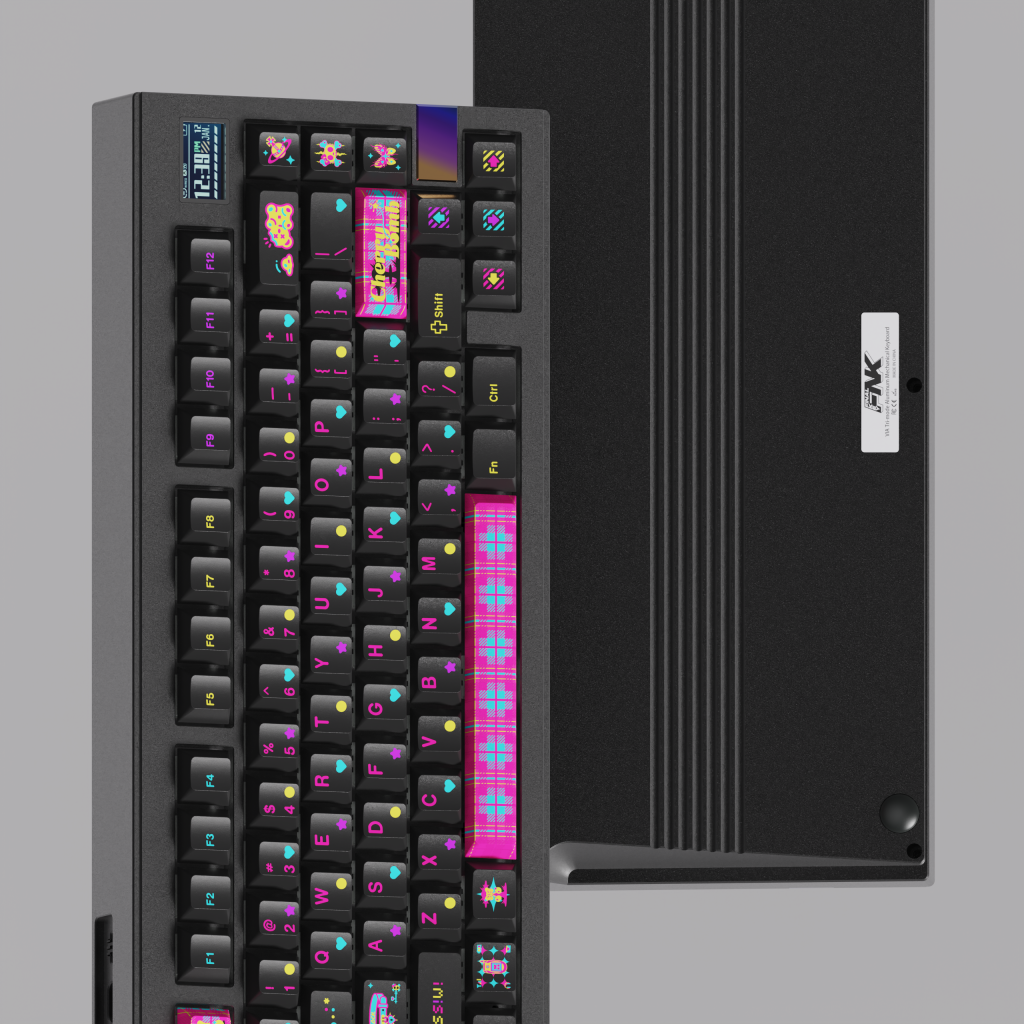 (Groupbuy) FINALKEY V81 PLUS 75% GASKET WIRELESS MECHANICAL KEYBOARD ...