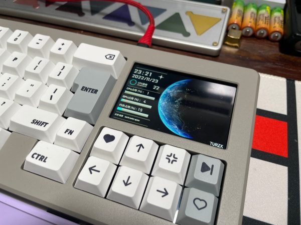 [Groupbuy] SAM S80 V2 with 3.5-inch IPS Screen R2 คีย์บอร์ด Wired พร้อม ...