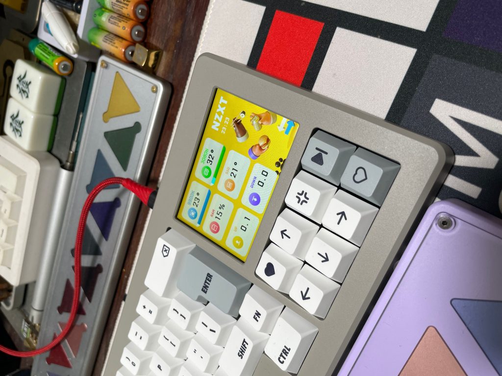 [Groupbuy] SAM S80 V2 with 3.5-inch IPS Screen R2 คีย์บอร์ด Wired พร้อม ...