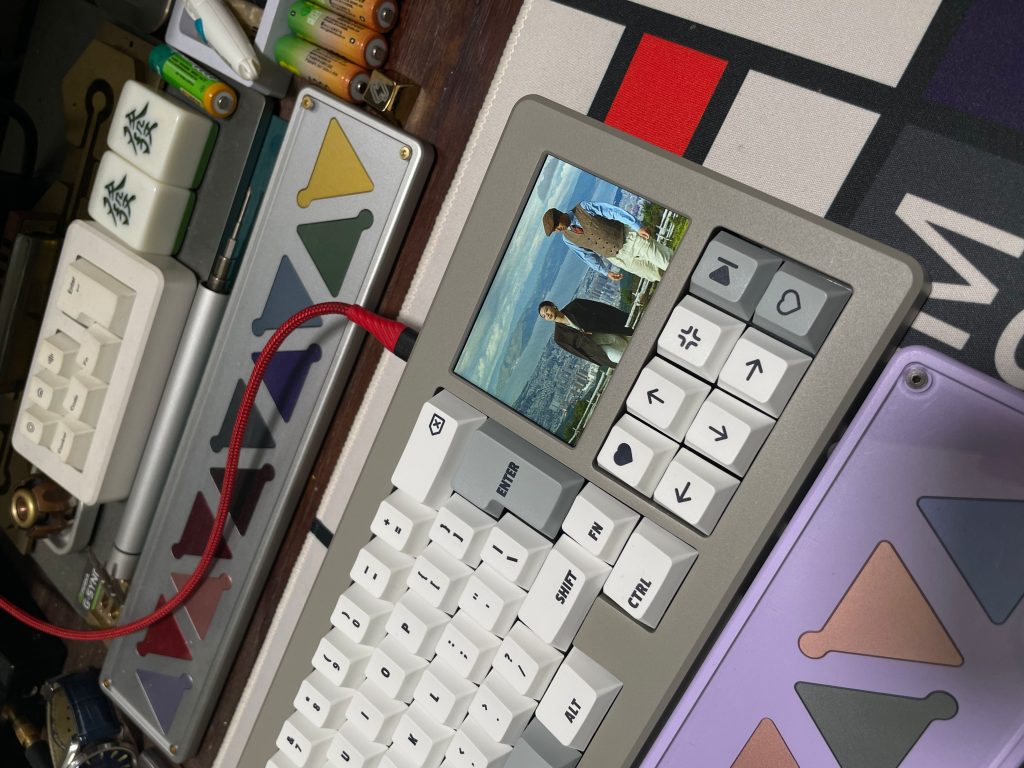 [Groupbuy] SAM S80 V2 with 3.5-inch IPS Screen R2 คีย์บอร์ด Wired พร้อม ...