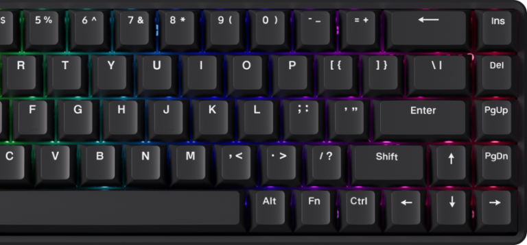 VXE ATK68 65% แมคคานิคอลคีย์บอร์ด อลูมินัมท้อปเคส Gateron Magnetic ...